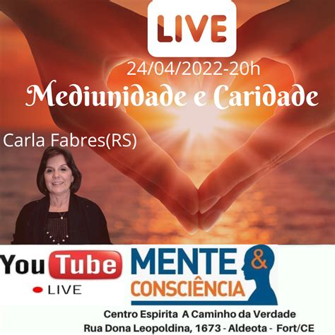Mediunidade E Caridade Carla Fabres