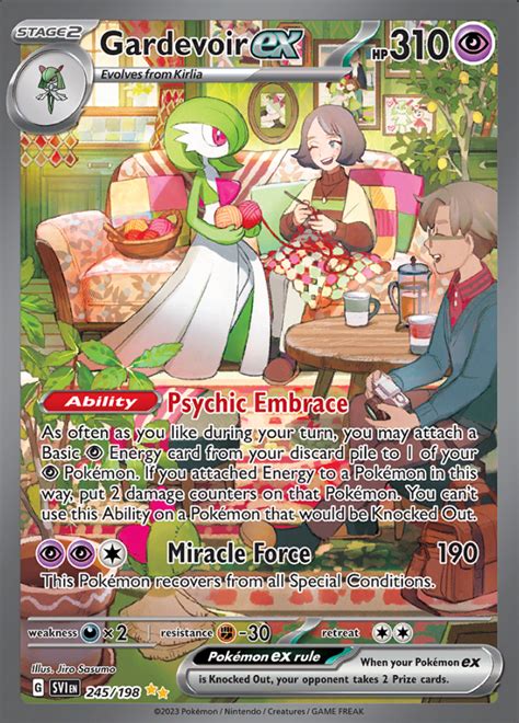 Gardevoir EX Scarlet Violet Special Illustration Rare Pokemon