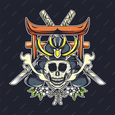 Premium Vector Vector Samurai With Two Swords