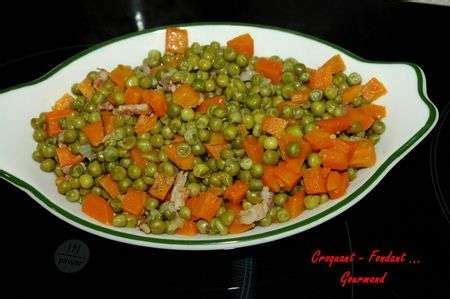 Recette De Petits Pois Et Carottes Savoureuses