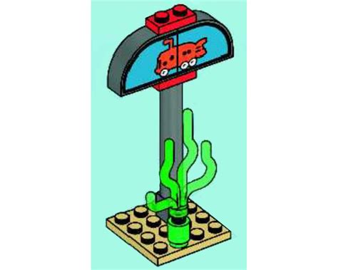 Lego Set 3830 1 S2 Bus Stop 2008 Spongebob Squarepants Rebrickable Build With Lego