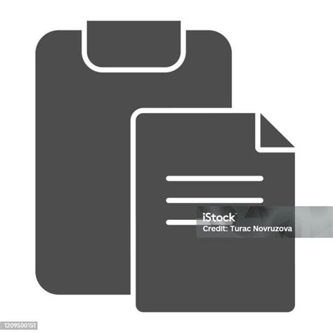 문서와 클립보드는 솔리드 아이콘에 서명합니다 흰색으로 격리된 용지 및 체크보드 벡터 그림입니다 웹 및 응용 프로그램을 위해 설계된 양식 문말 스타일의 디자인 Eps 10