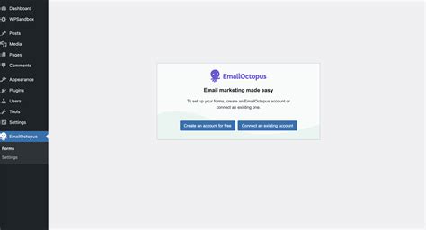 integrating with wordpress emailoctopus knowledge base