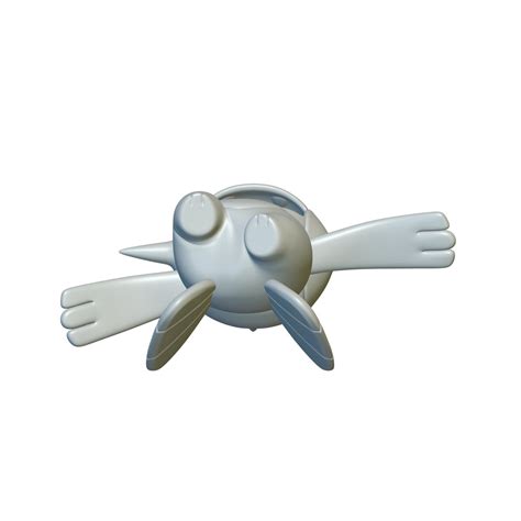 3d Pokemon Marshtomp 259 Optimized For 3d Printing Model Turbosquid