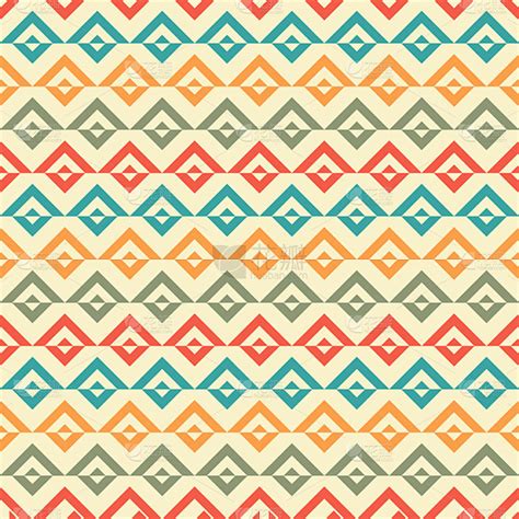 抽象几何无缝图案背景