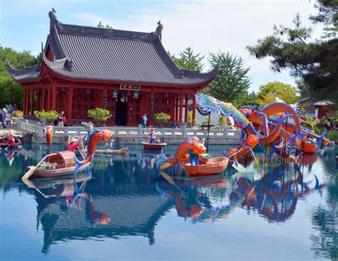 Chinese Garden Of Montreal`s Botanical Garden Editorial Photography
