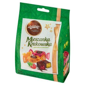 Wawel Mieszanka Krakowska Galaretki w czekoladzie g Zakupy online z dostawą do domu
