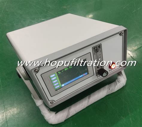 Sf6 Gas Dew Point Meter Gas Trace Moisture Tester