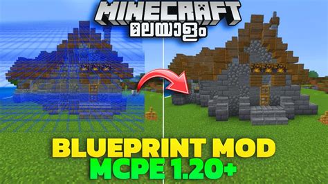 Litematica Mod Minecraft Pe Blueprint Mod Minecraft 120 Youtube