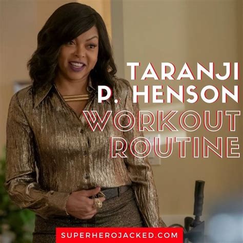 Taraji P Henson Workout Routine And Diet Plan Celebrity Workout