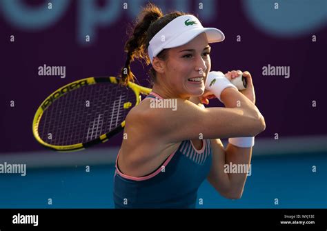 Bernarda Pera Of The United States In Action During Qualifications At