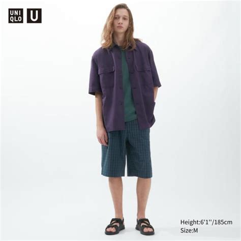 男裝 U 寬版輕便休閒短褲 UQ 搜尋