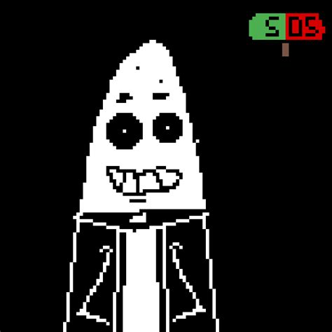 Pixilart Derpy Patrick Sans By Sansdraws