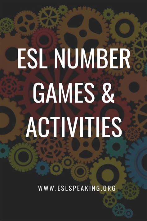 Fun Numbers Games Activities Worksheets And Lessons For Esl