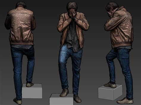 Stylized Man Character 3d Model Turbosquid 1723820