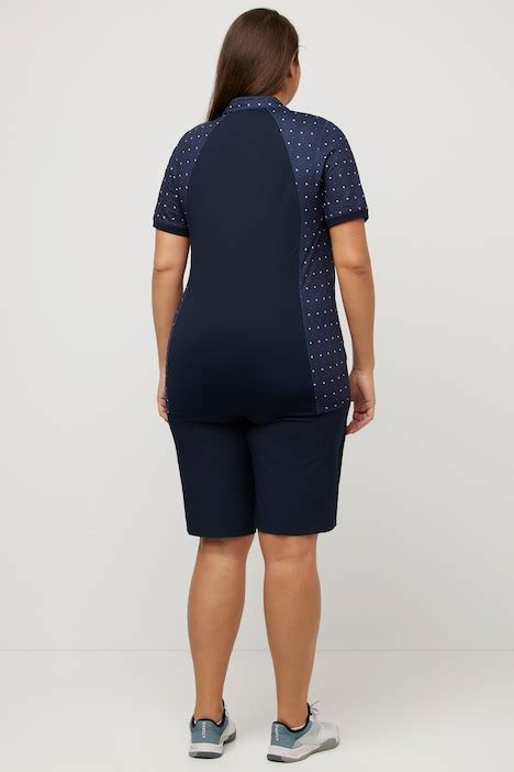 Polo coupe Slim col en V manches courtes sèche rapidement Polos Tops