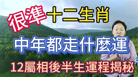 真的很準！生肖看您的後半生運程！人到中年的看過來！12生肖後半生運程揭秘！他們各自都走什麼運？快對照自己的屬相看看！ Youtube
