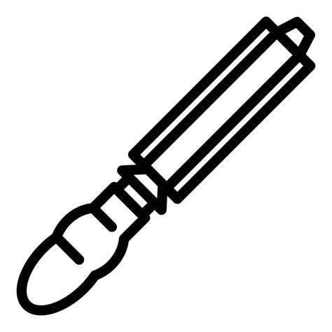 Building Chisel Icon Outline Style 15663405 Vector Art At Vecteezy