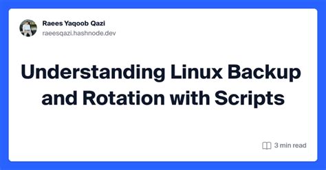 Learned Shell Scripting Basics On Day 10 Raees Yaqoob Qazi Ryqs Posted On The Topic Linkedin