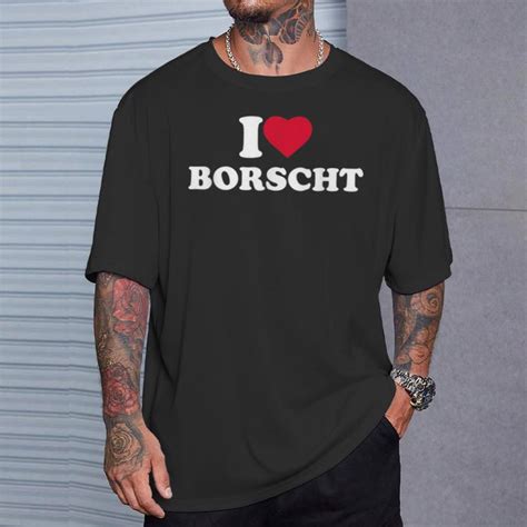 I Love Borscht I Heart Borscht Lover T Shirt Mazezy