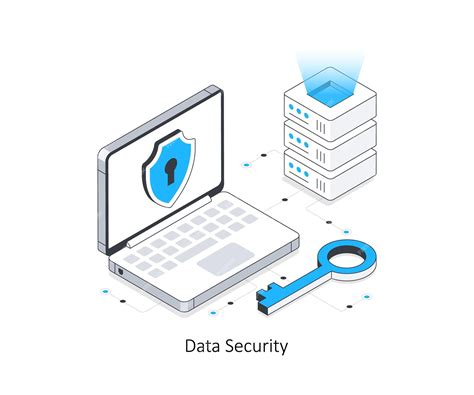 Premium Vector Data Security Isometric Stock Illustration Eps File Stock Illustration