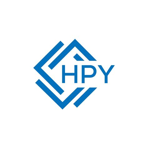 Hpy Letter Logo Design On White Background Hpy Creative Circle Letter