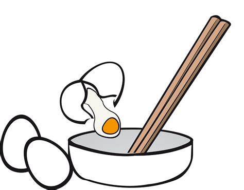 かわいい卵のイラスト