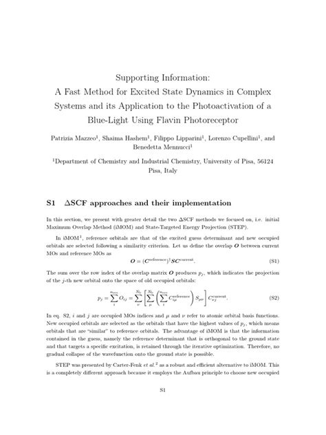 Jz2c03797si001 Pdf Molecular Orbital Vector Space