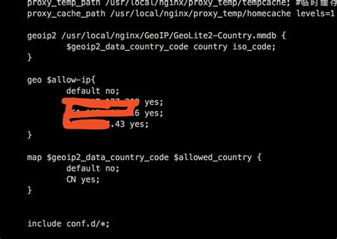 Nginx 配置geoip2 禁止访问，并允许添加白名单过滤访问设置 Yeeliu 博客园