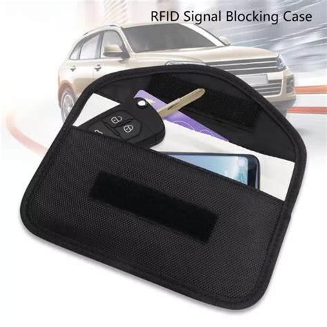 Blocking Bag Keyless Rfid Signal Blocker Case Faraday Cage Car Key Fob
