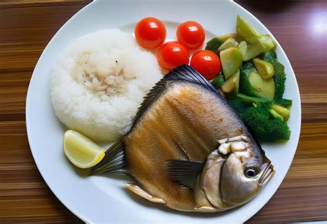 Premium Photo A Perfect Pairing Of Daing Na Bangus Garlic Rice And