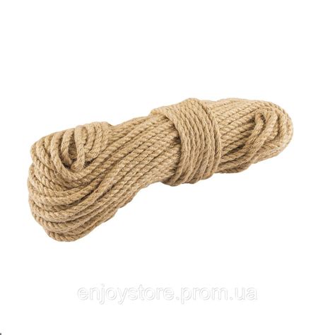 Канат джутовый Господар Ø8.0 мм 50 м Khaki (92-0512) EJ, код: 8216588 ...