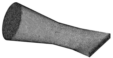 surface mesh of computational domain and c d nozzle download