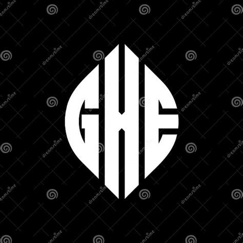 Diseño Del Logotipo De La Letra De Círculo Gxe Con Forma De Círculo Y