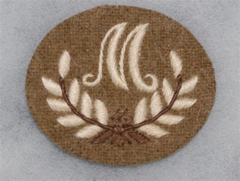 British Army Cloth Mortarman Qualification Badge M Ab Insignia