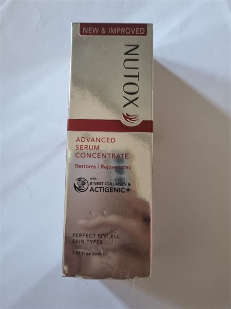 New Nutox Advanced Serum Concentrate Beauty And Personal Care Face Face Care On Carousell