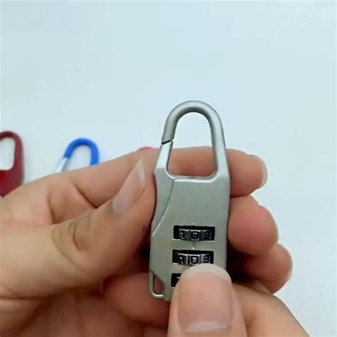 Mini Dial Digits Code Number Password Combination Padlock Safety Travel Security Lock For