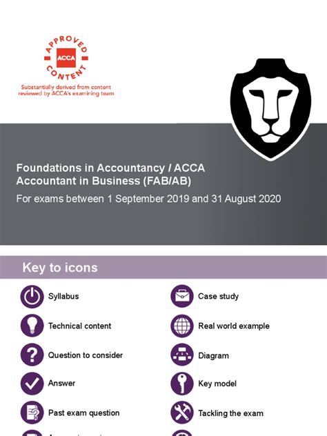 Acca Fia Accountant In Business Ab Teaching Slides 2019 Pdf