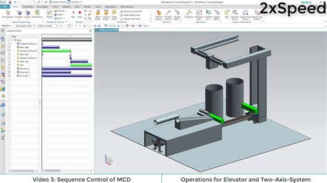 Nx Mechatronics Concept Designer Tutorial 3 5 Sequence Control Of Mcd Youtube