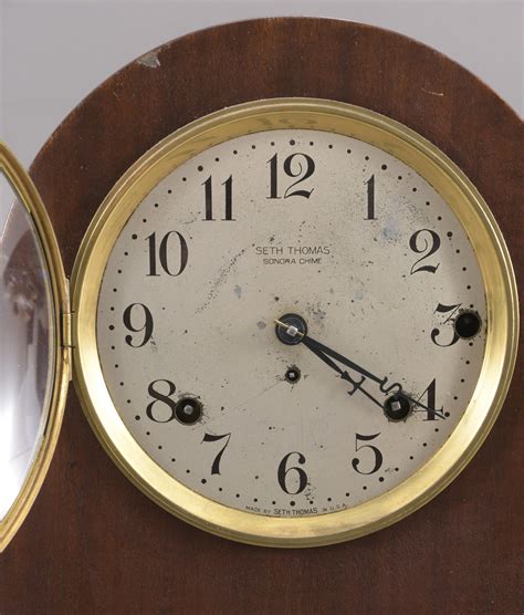 Seth Thomas Clock Co Chime Clock No 11 Sonora Chime Mantel Clock