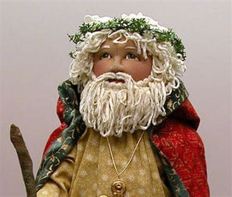 Dh112e Old World Santa Doll Sewing Pattern Pdf Download Doll Making