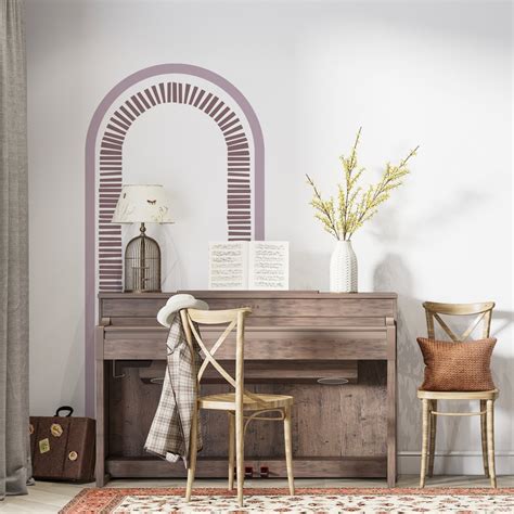 Arch Accent Wall Decal Nursery Wall Decal Geometric Wall Etsy