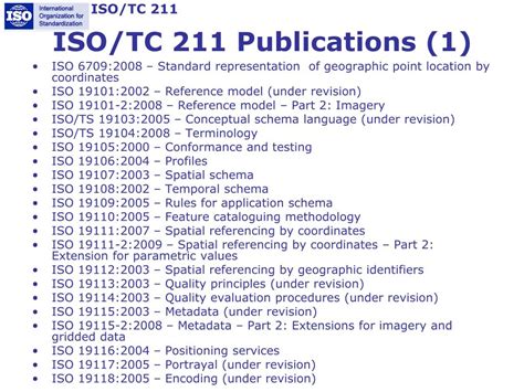 Ppt Standards In Action Workshop Iso Tc 211 Advisory Group On Outreach Powerpoint Presentation