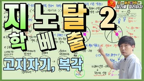 지학i 개념 정리 I 2 고지자기 복각 지노탈 과탐 정리 [오늘은 과학] Youtube