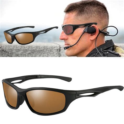 Mens Army Sunglasses Goggles Military Sun Glasses Polarized Lens Uv400 Tactical Mens Accessories