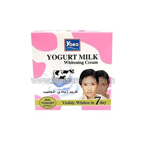 Отбеливающий крем с йогуртом Yoko Whitening Cream купить по цене 165 р.