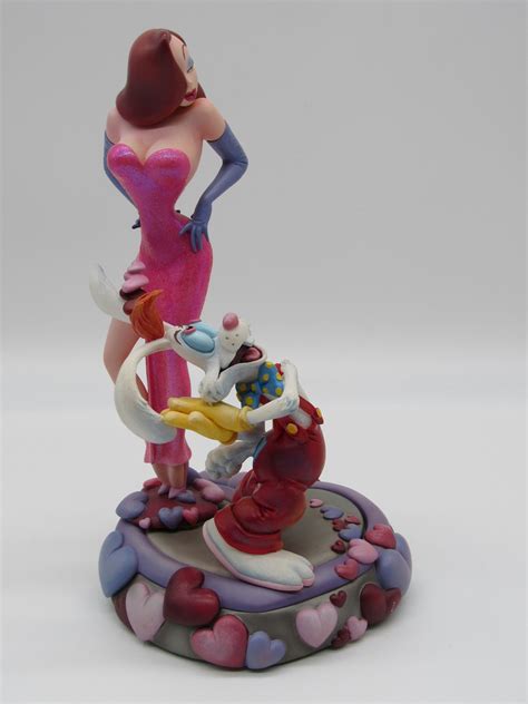 Jessica Roger Rabbit Figurine The Art Of Disney Benny The Etsy