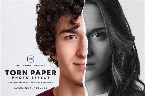 Premium Psd Torn Paper Effect