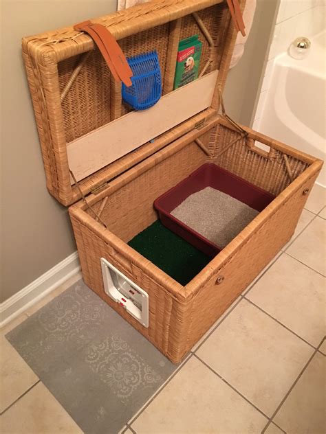 Diy Cat House For Litter Box At Tracy Worsley Blog