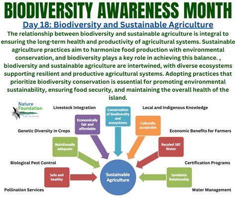 Biodiversity Month Day 18 Biodiversity And Sustainable Agriculture